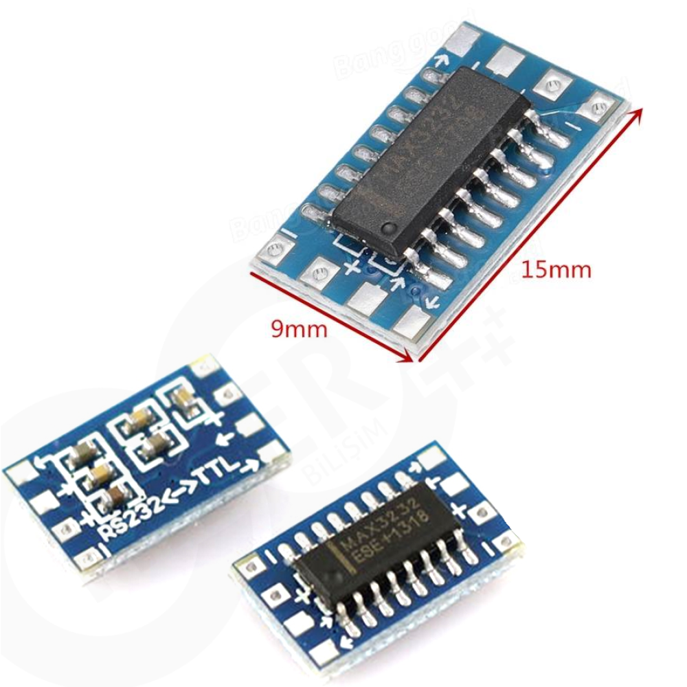 RS232 to MAX3232 TTL