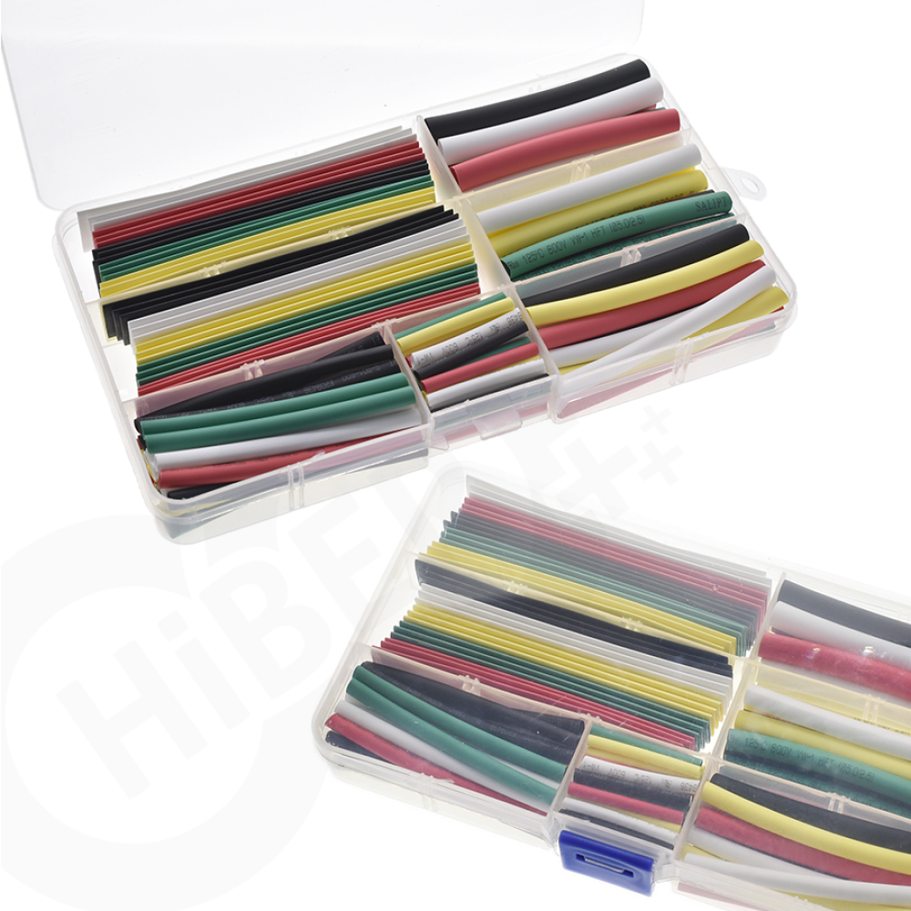 Isıyla Daralan Makaron Kablo Seti 140 Parça Kutulu