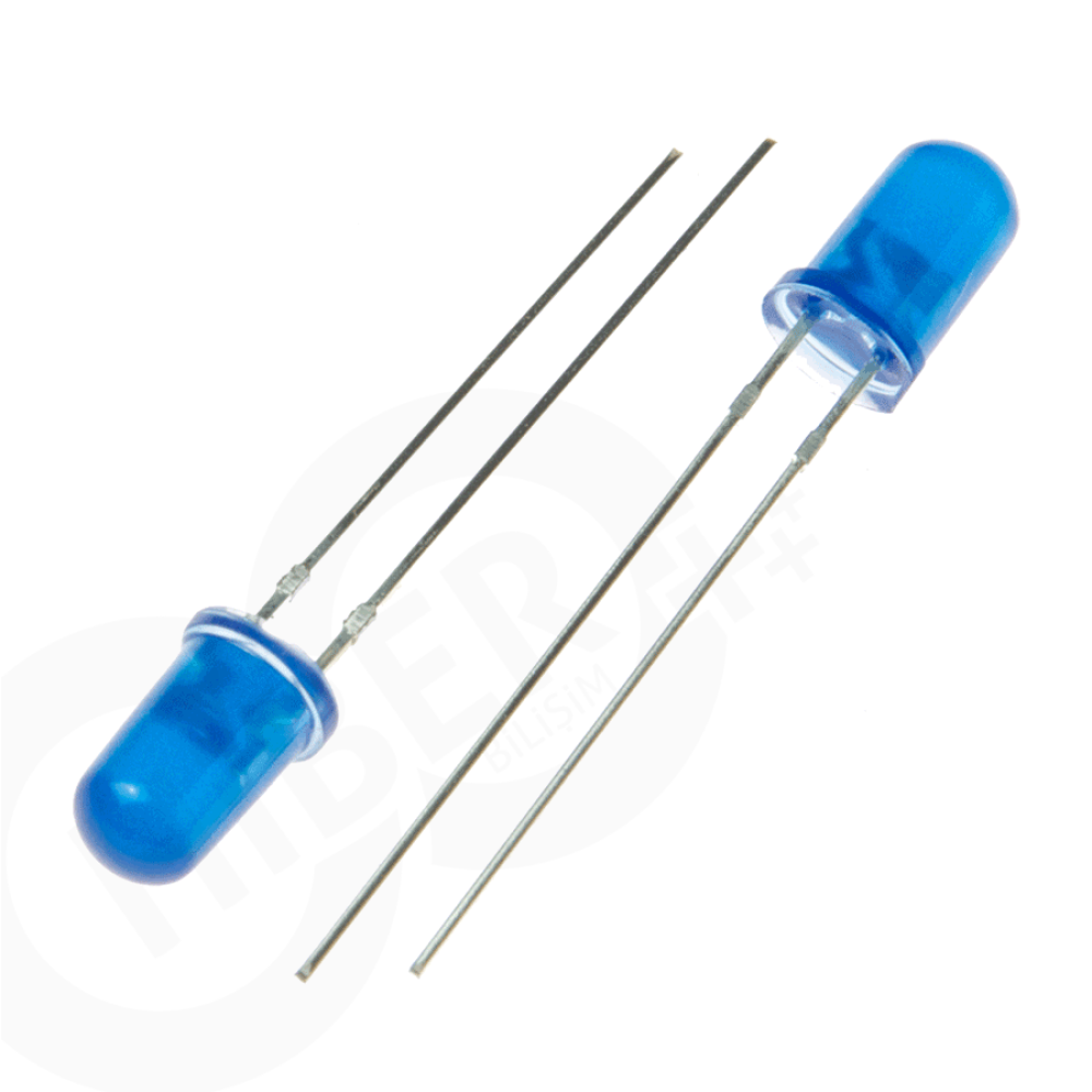 5mm Mavi Led 10 Adet