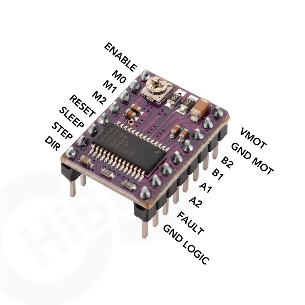 DRV8825 Step Motor Sürücü Karti