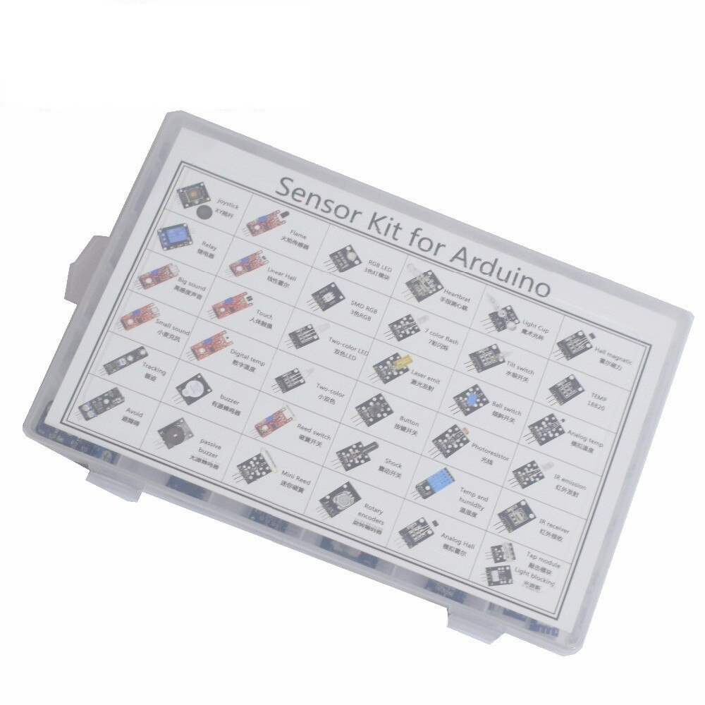 Arduino 37 Parça Sensör Seti - Kutulu