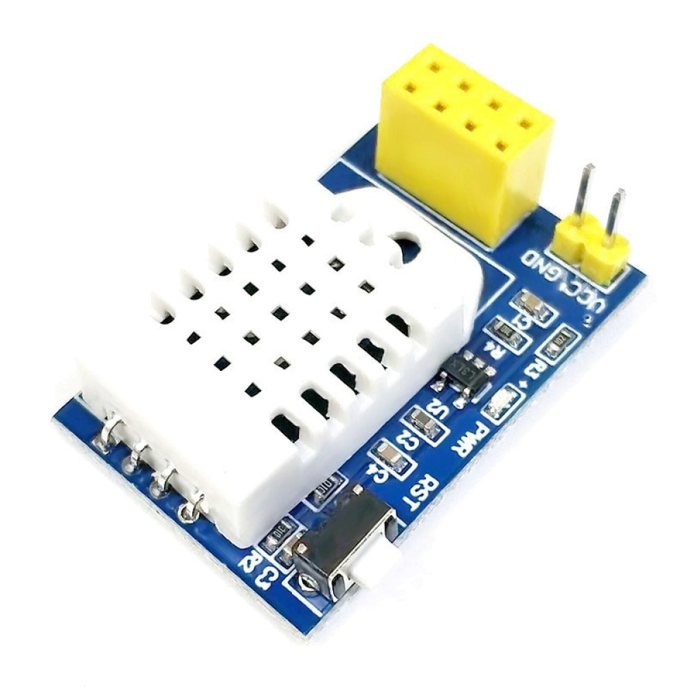 ESP-01S DHT22 Isı ve Nem Sensör Modülü Wifi Kablosuz Shield