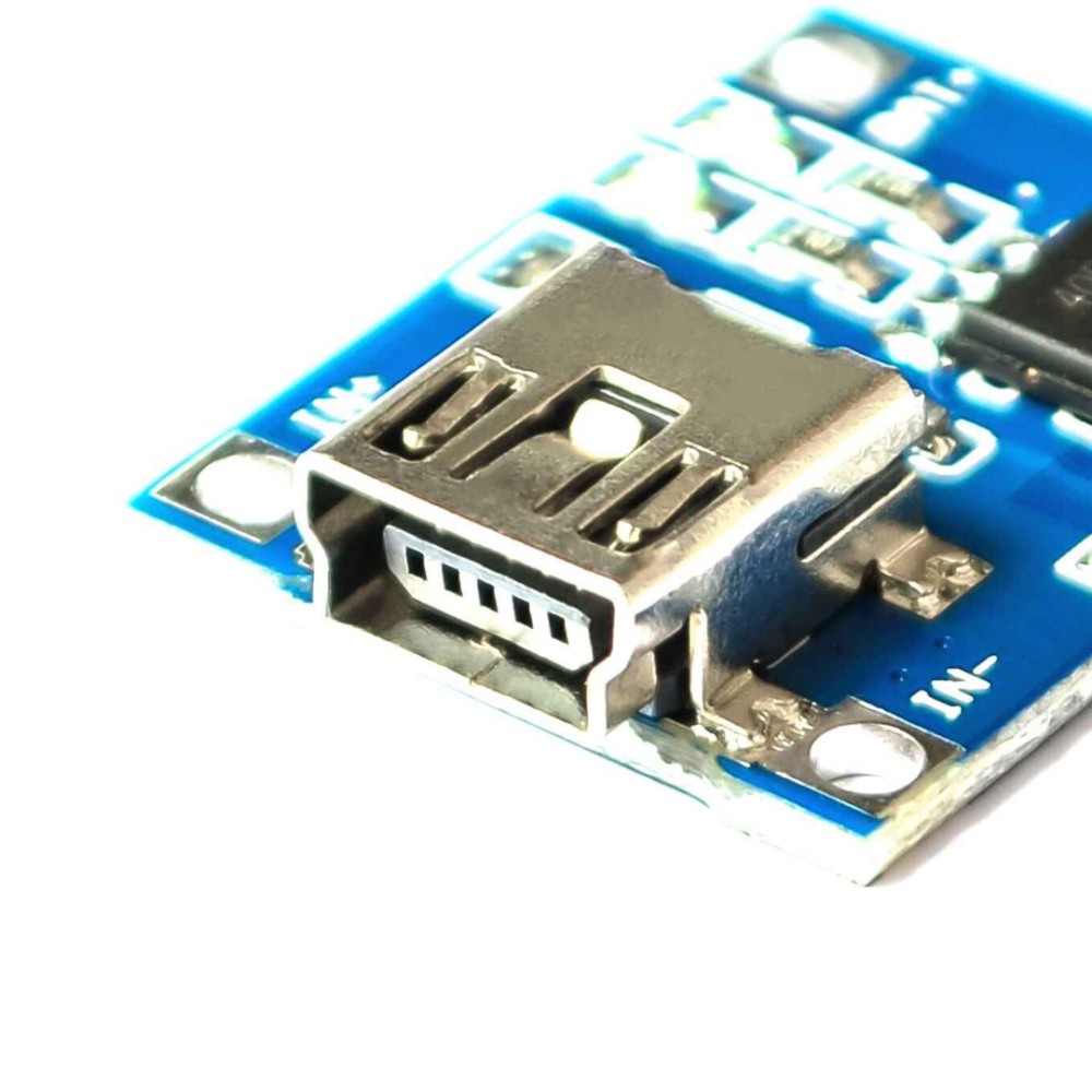 TP4056 Lityum Lipo Şarj Modülü Type Mini USB