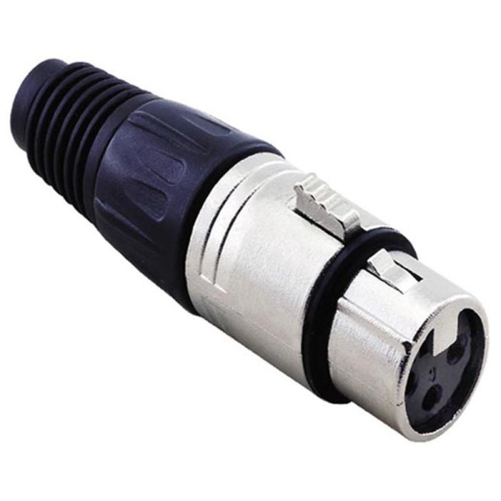 Canon / XLR 3 Pin Jack - Dişi