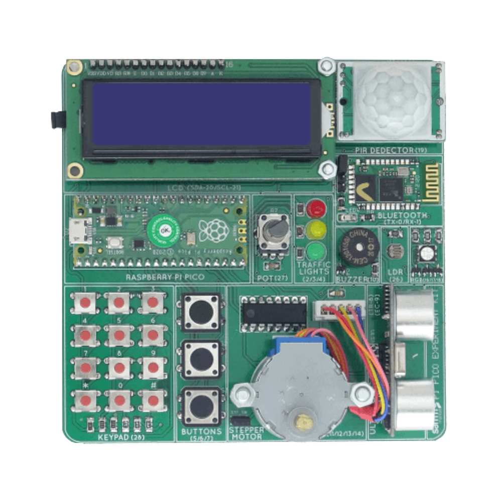 Raspberry Pi Pico Experiment Kit 6002