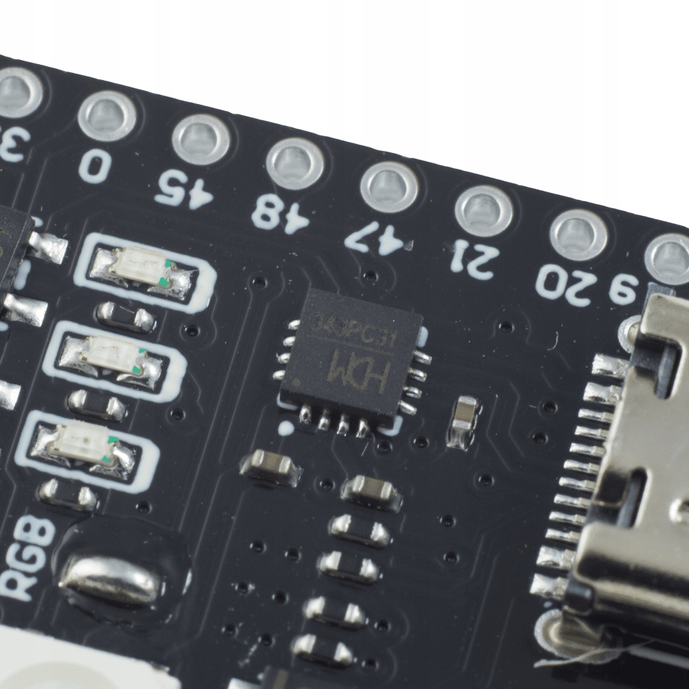 ESP32-S3 DevKit - Dahili Antenli WiFi + BLE 5.0 CH343P Geliştirme Kartı