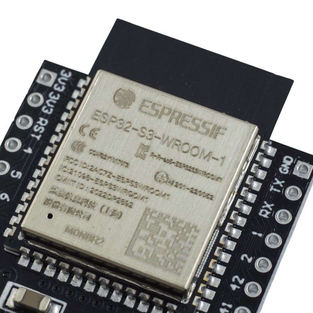 ESP32-S3 DevKit - Dahili Antenli WiFi + BLE 5.0 CH343P Geliştirme Kartı